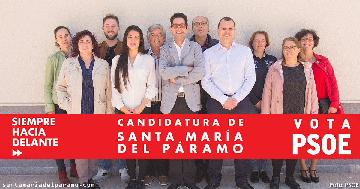 Conociendo a los integrantes de la candidatura del PSOE | Santa Marí­a ...