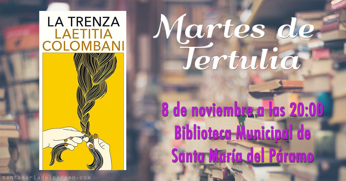 Martes de tertulia, noviembre 2022 | Santa Marí­a del Páramo